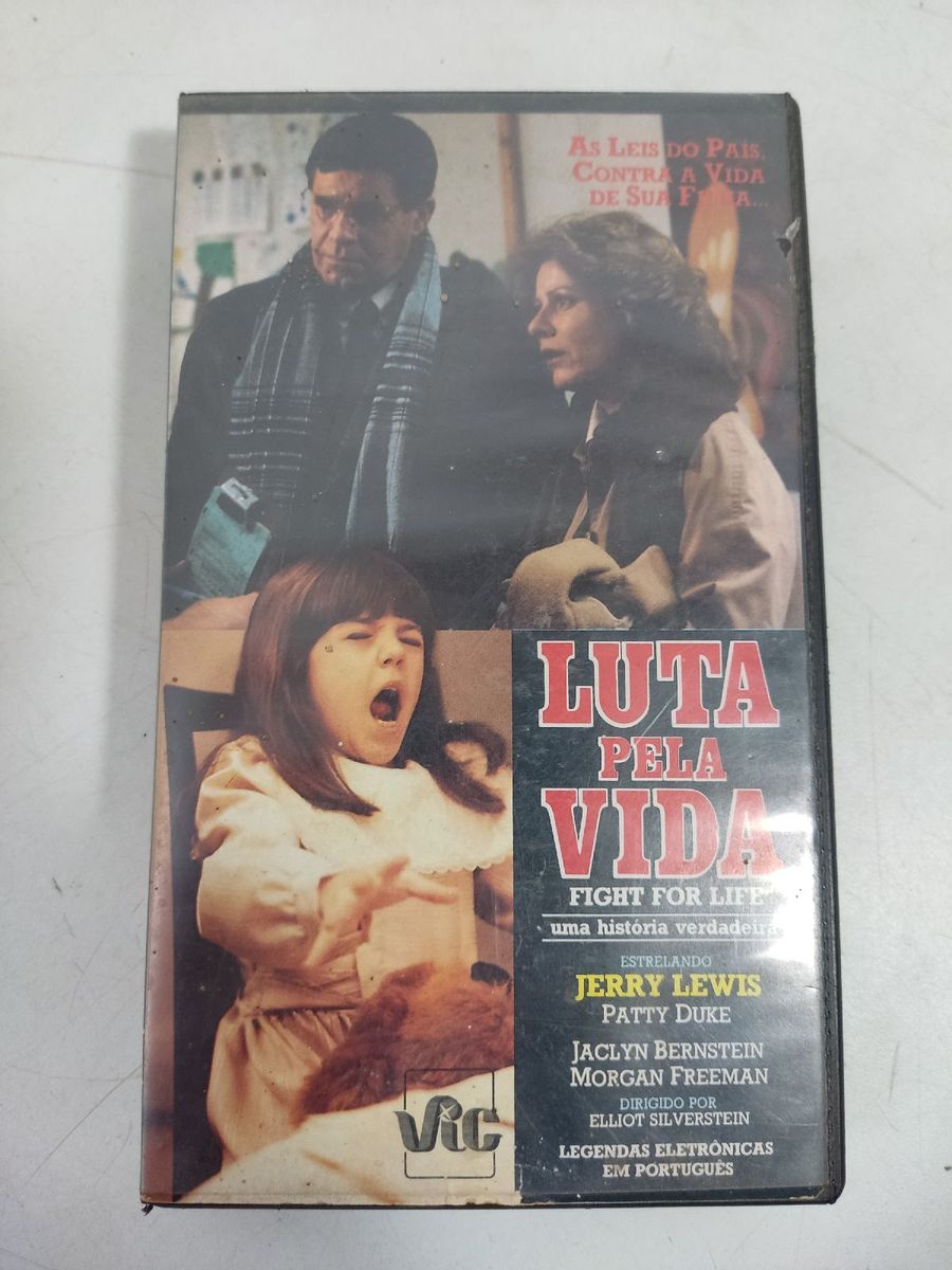 Fita Vhs - Luta Pela Vida (fight For Life) Jerry Lewis | Filme e Série ...