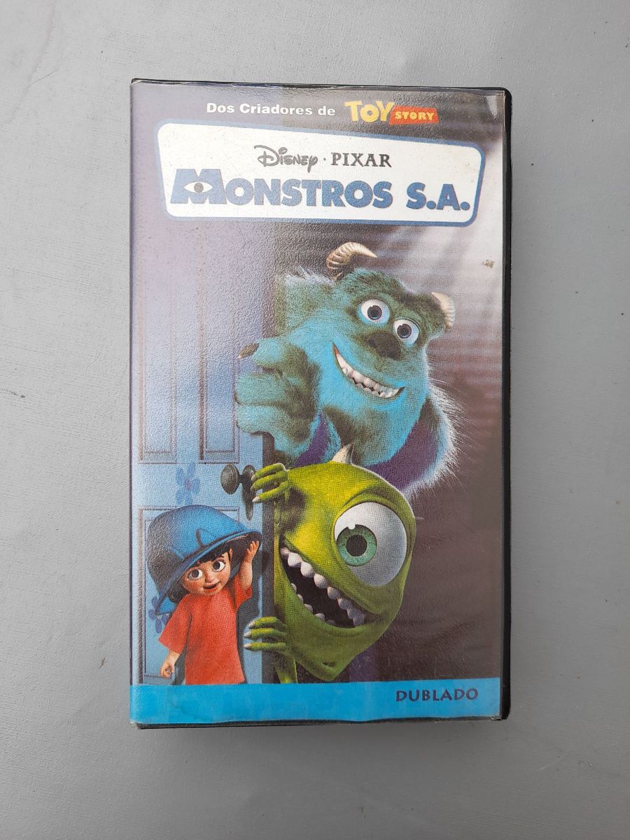Fita Vhs Monstros S.a | Filme e Série Usado 95489040 | enjoei