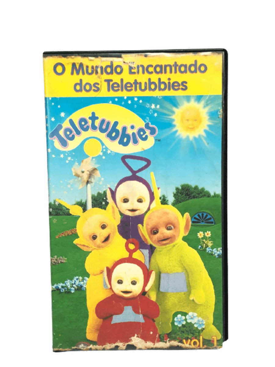Fita Vhs Teletubbies O Mundo Encantado Dos Teletubbies Vol 1 | Filme e ...