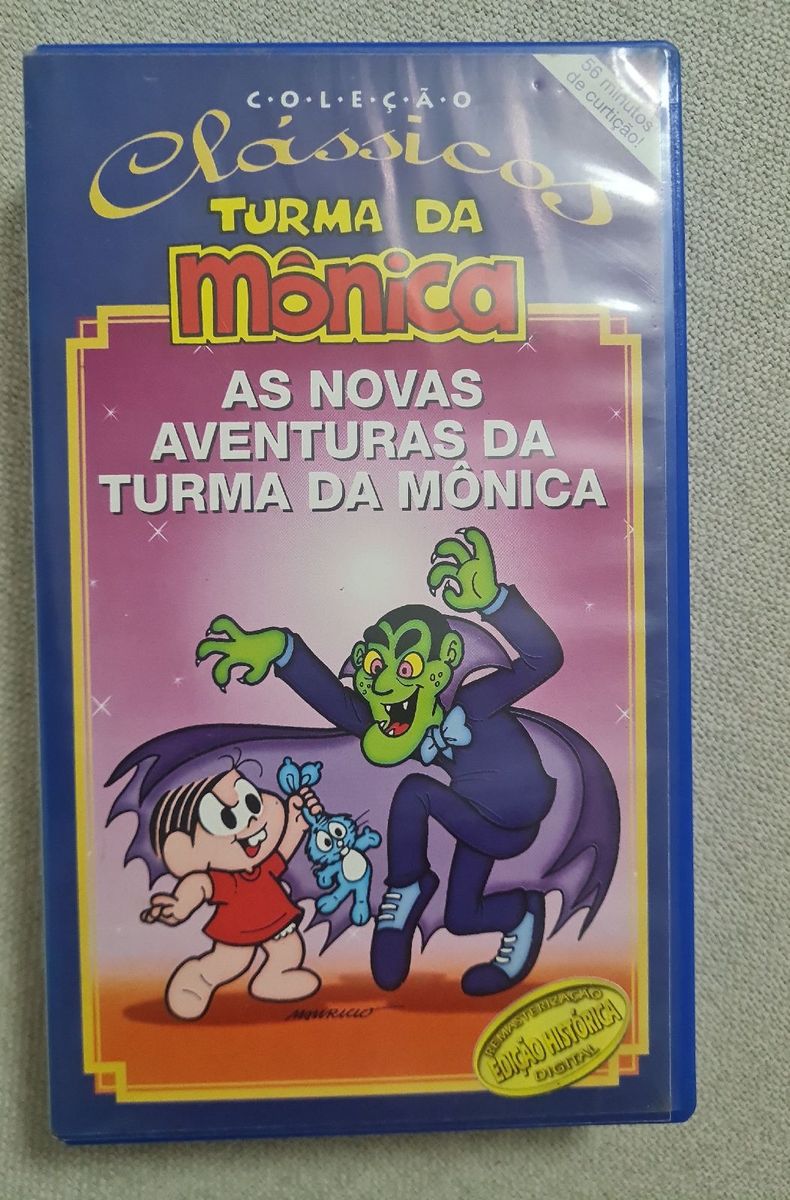 Fita Vhs Tuma da Mônica Clássicos | Filme e Série Usado 86852547 | enjoei