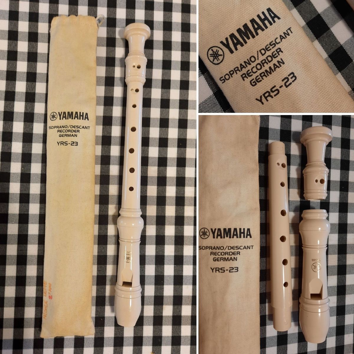 Flauta Doce Yamaha G23 | Item de Música Yamaha Usado 66252764 | enjoei