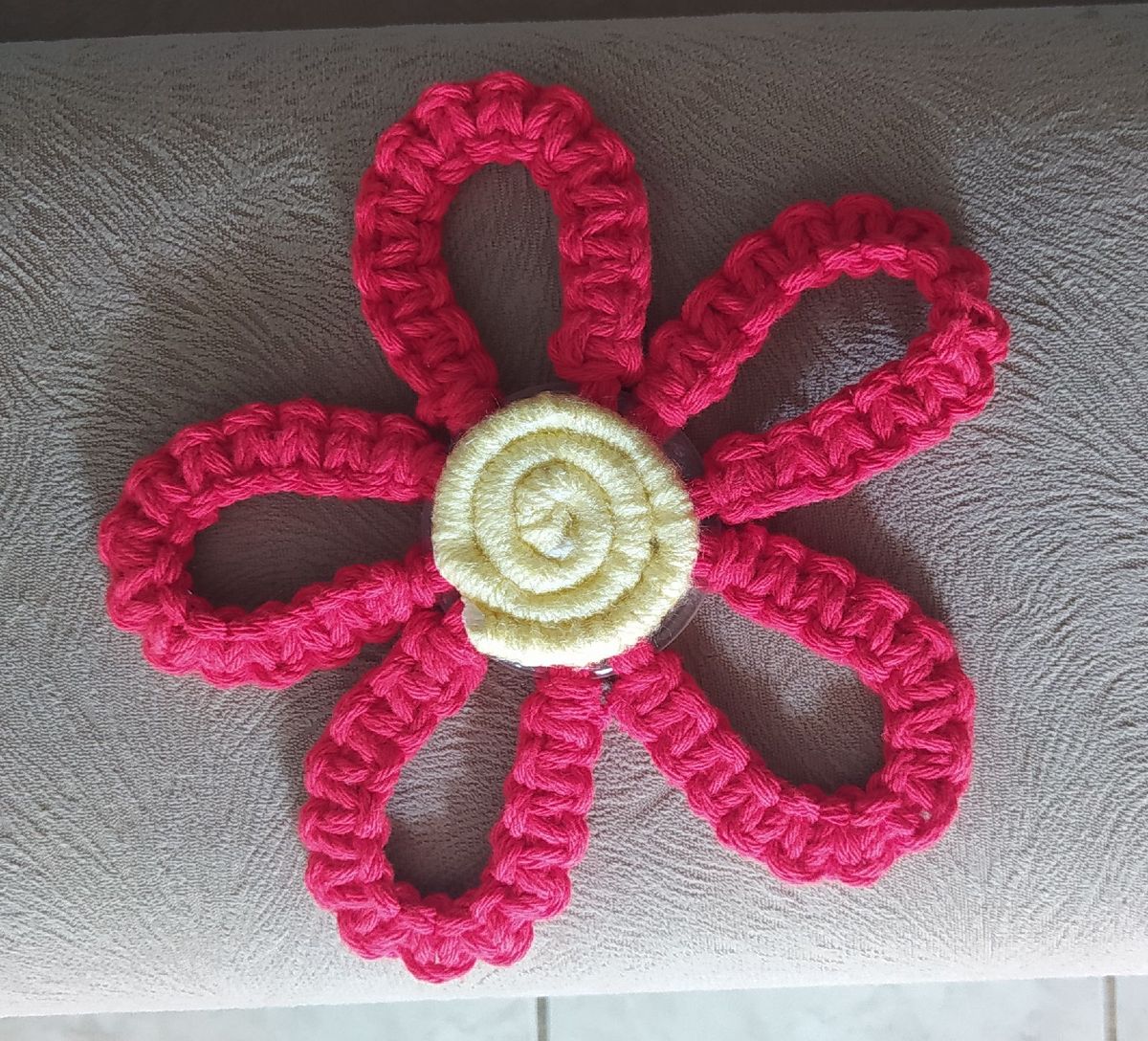 Flores em Macramê | Item de Decoração Sou Nós Ateliê Nunca Usado ...