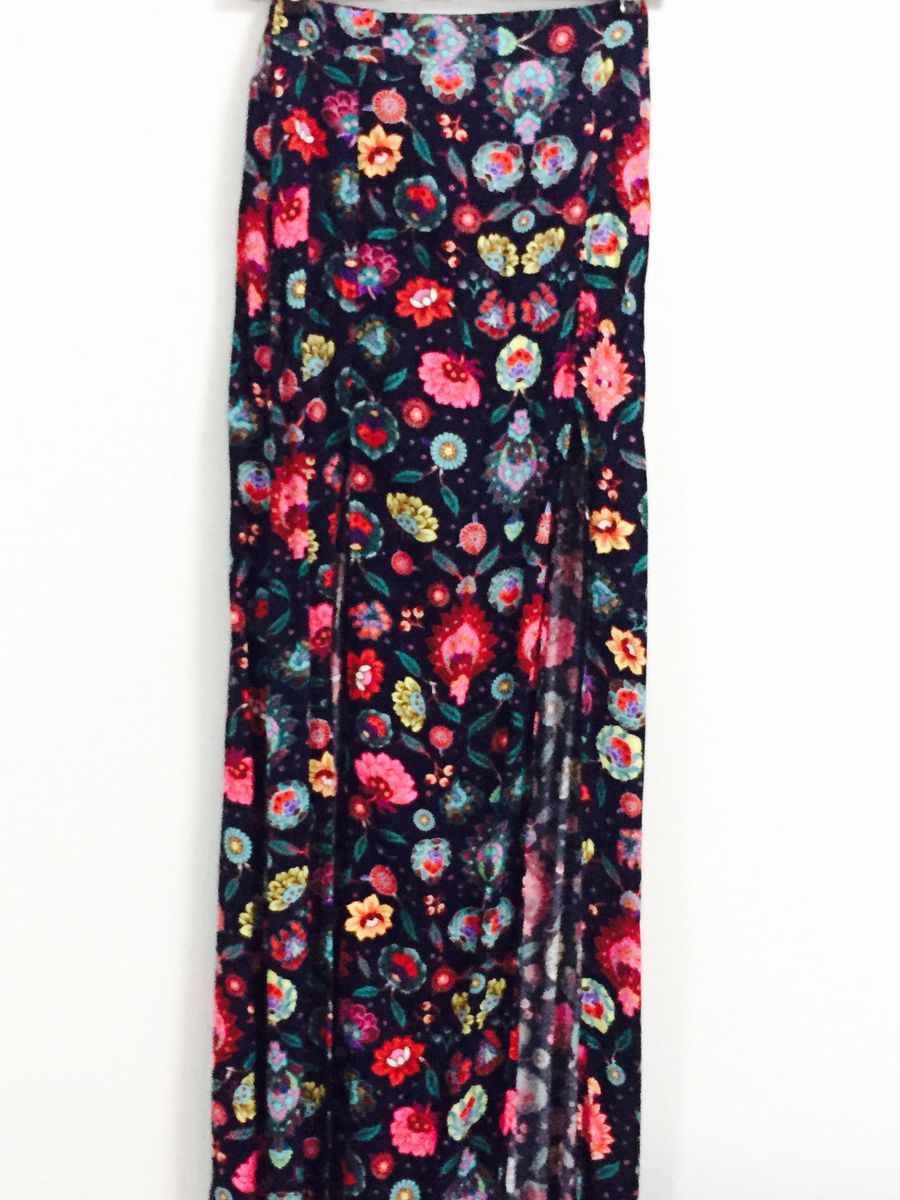 Flores | Saia Feminina Usado 12665976 | enjoei