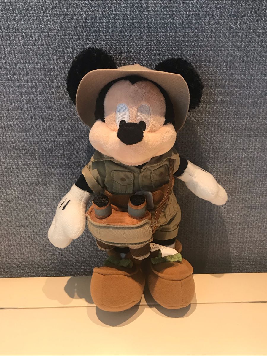 Fofo Mickey Explorador com Binóculo. | Pelúcia Disney Usado 36926686 ...