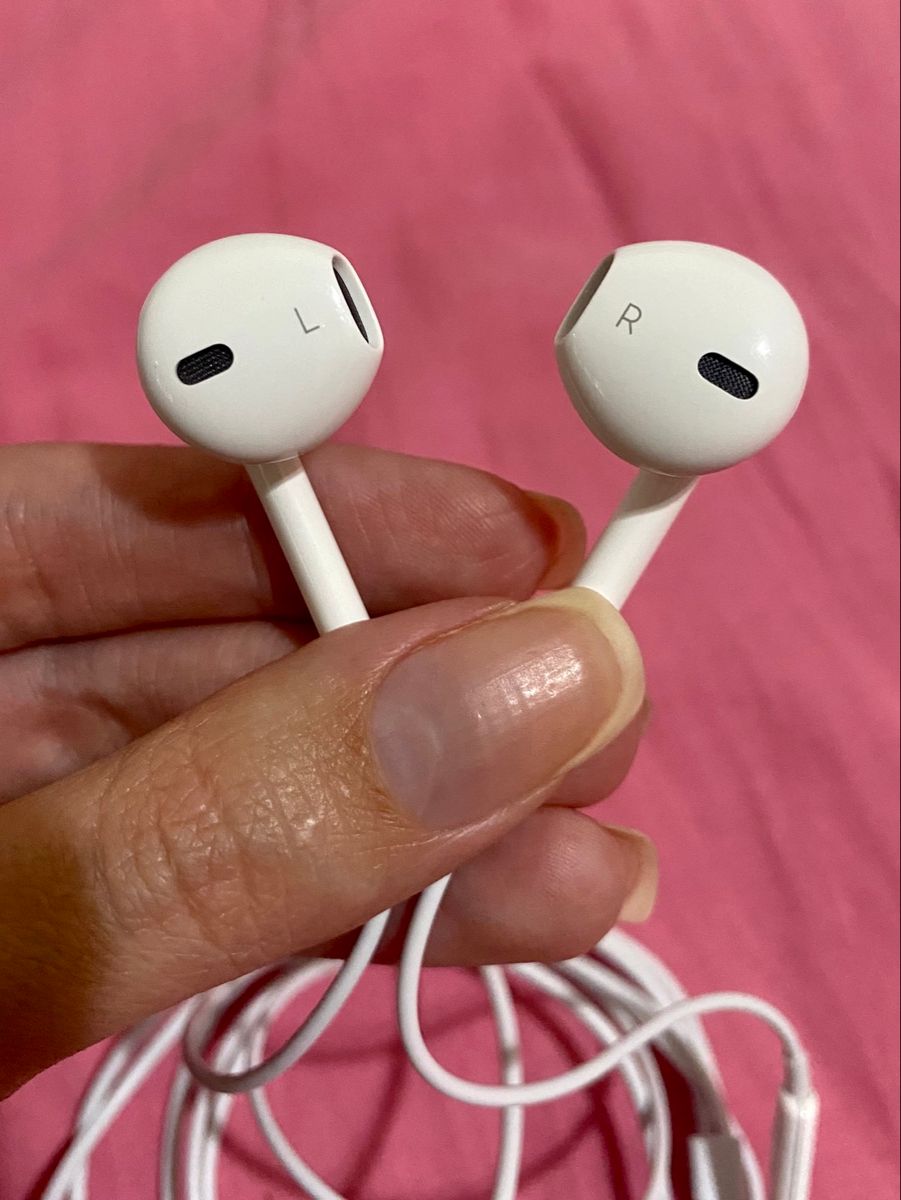 Fone Apple Earpods Original Novo | Item Info & Eletro Apple Nunca Usado ...