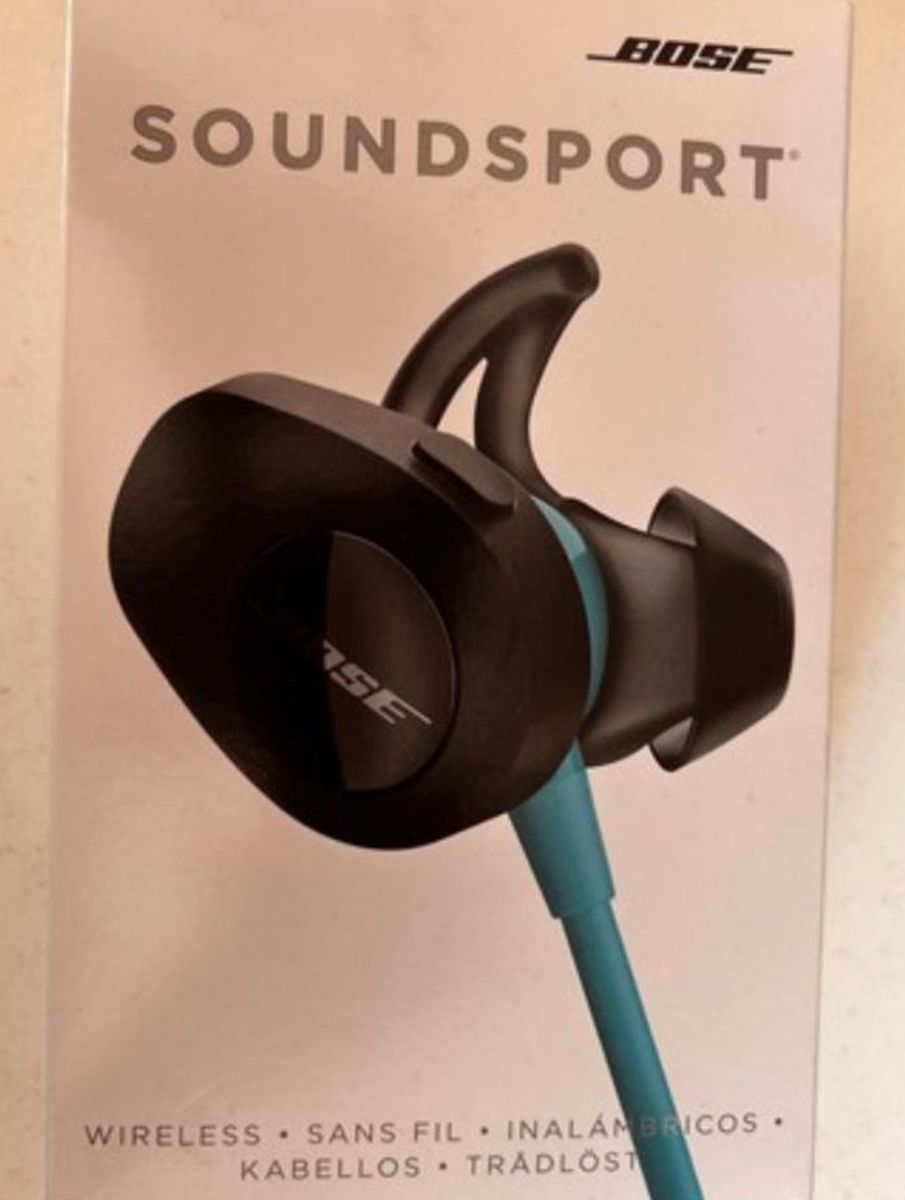 Fone Bluetooth sem Fio Bose Soundsport | Item de Música Bose Usado ...