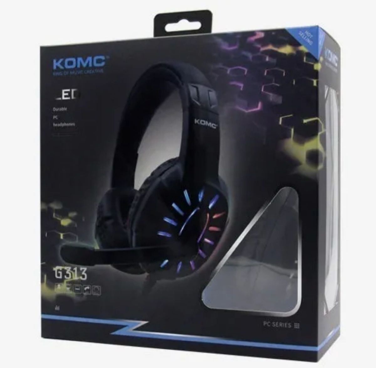 Fone de Ouvido Headsets Komc 313 | Item de Música Komc Nunca Usado ...