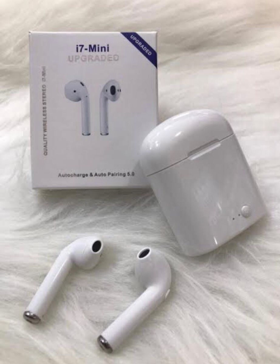 Fone de Ouvido In-ear sem Fio I7 Mini Upgrade Bluetooth Tws | Item de ...