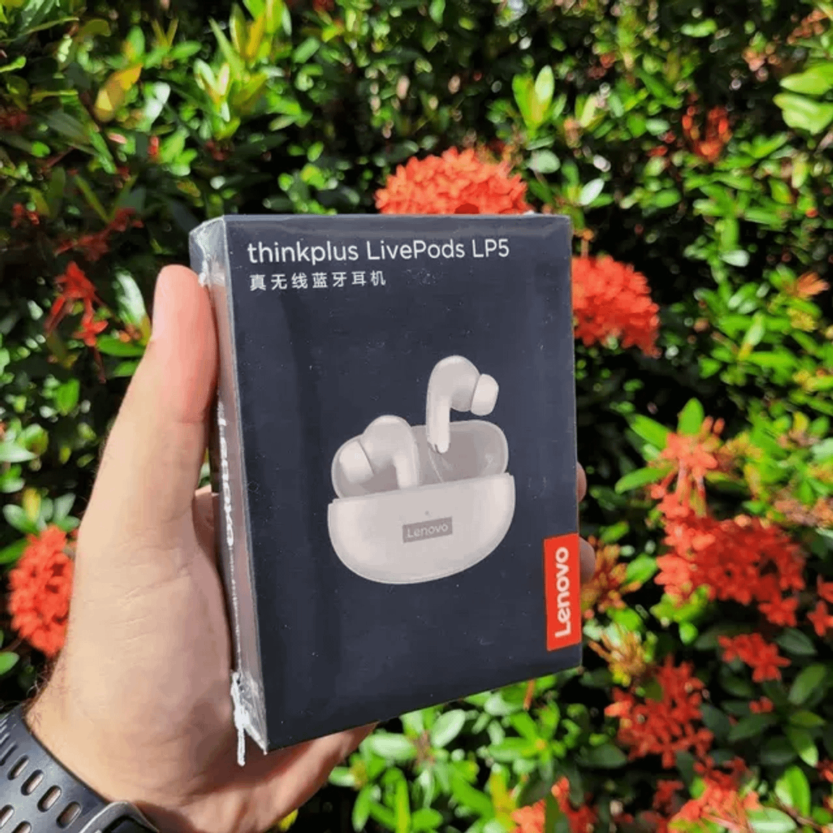 Fone de Ouvido Lenovo Lp5 Bluetooth sem Fio Branco Thinkplus Livepods Original Novo Na Caixa ...