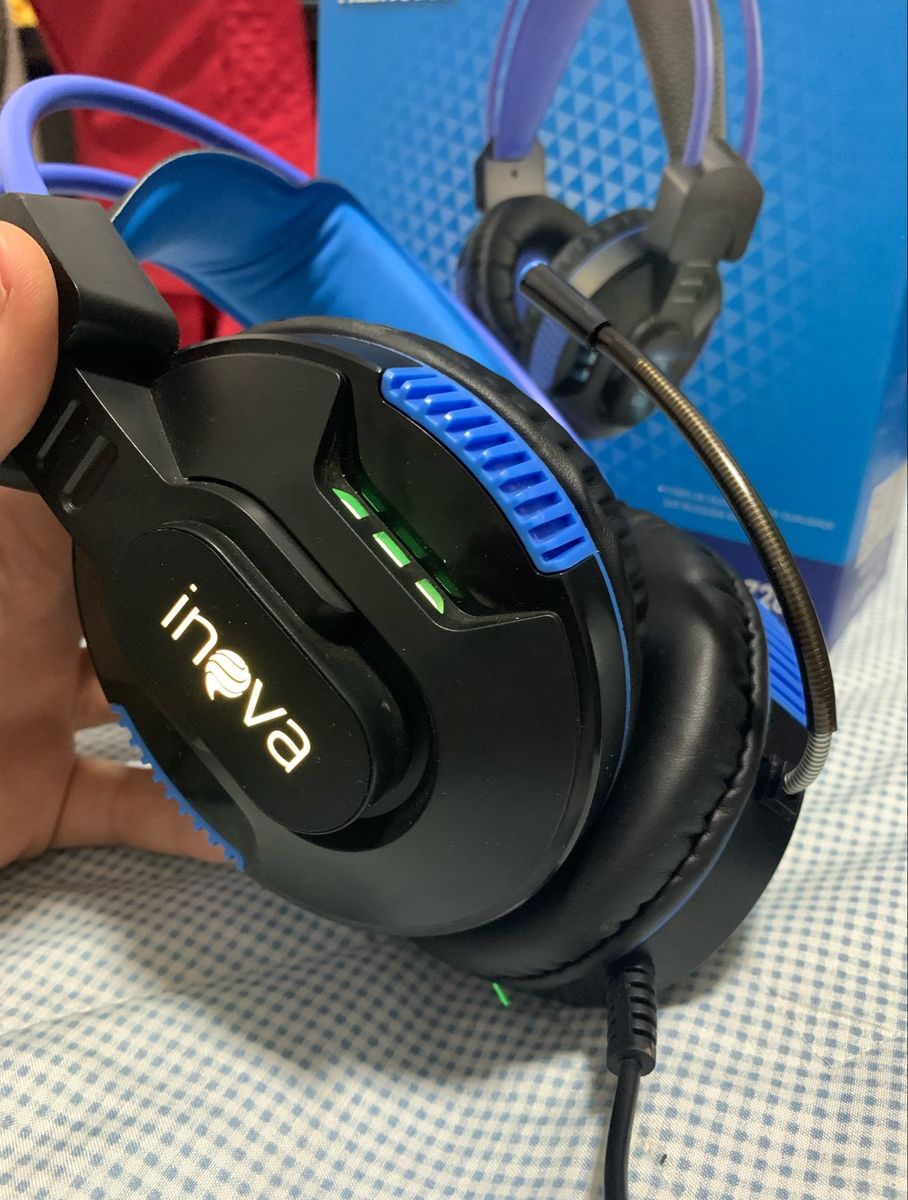 Fone de Ouvido Over-ear Gamer para Pc Inova Fon-8728. | Computador ...
