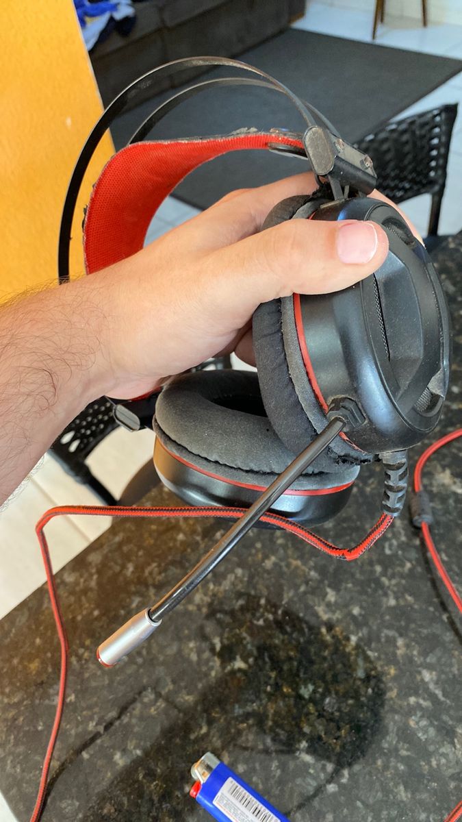 Fone Headset Gamer Red Dragon | Acessório p/ Videogame Red Dragon Usado ...