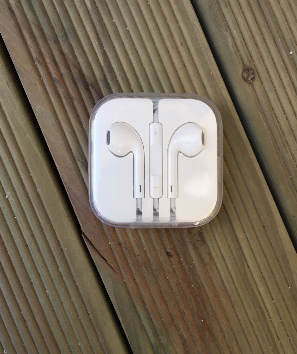 Fone Iphone Original | Item Info & Eletro Apple Nunca Usado 17870200 ...