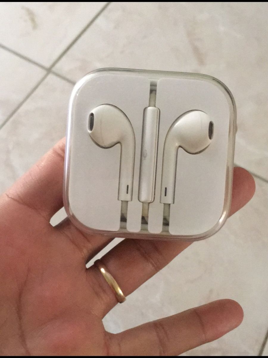 Fone Original Apple | Iphone Apple Nunca Usado 63812501 | enjoei