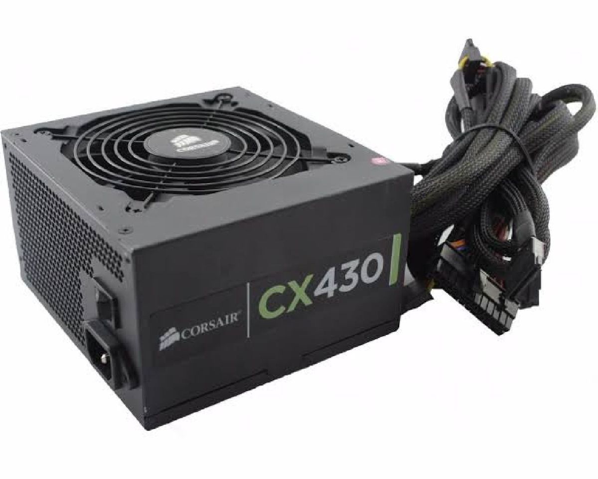 Fonte Atx Corsair Cx430 + Brinde | Computador Desktop Corsair Nunca ...