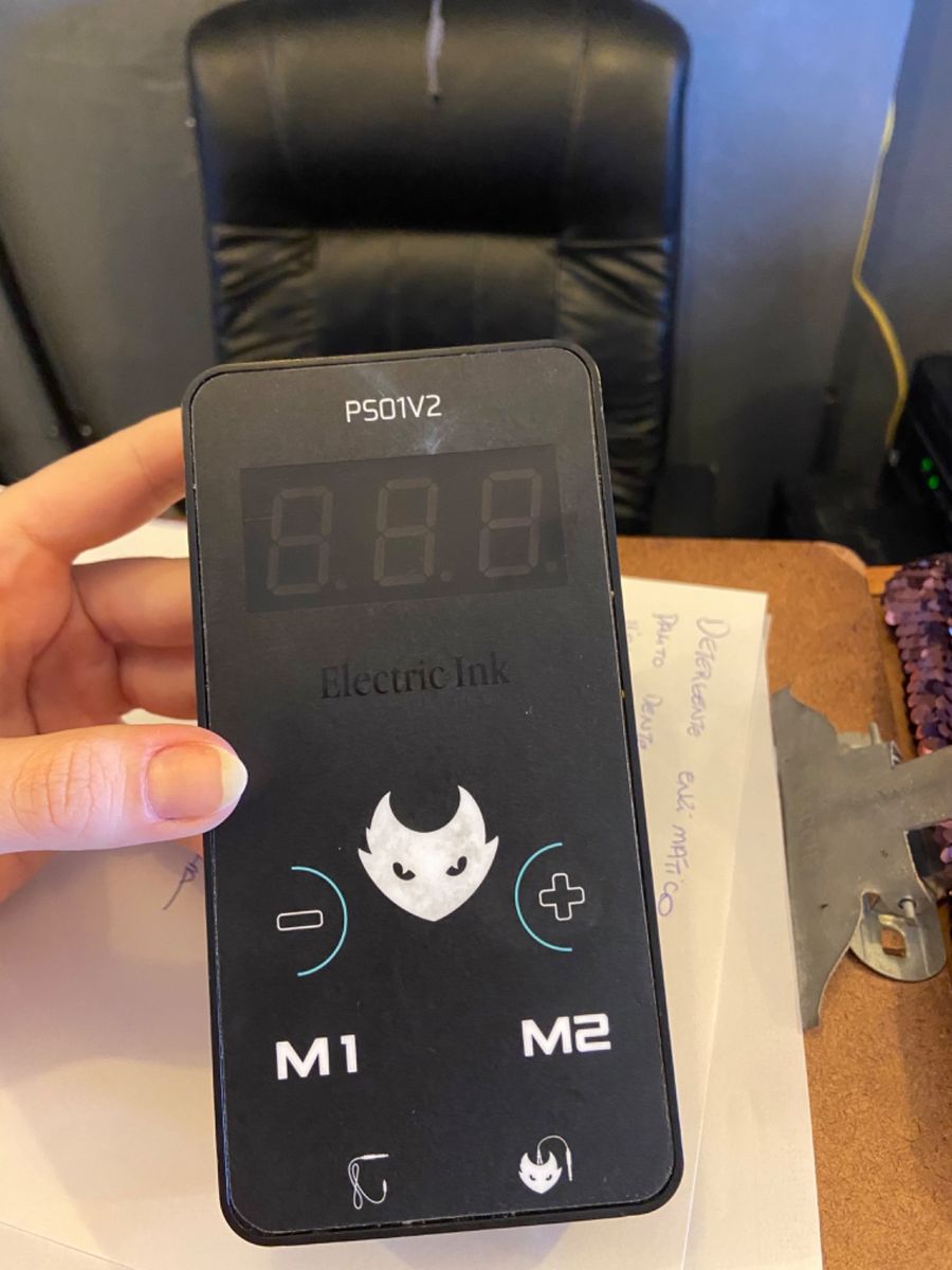 Fonte de Tattoo Electric Ink | Item Info & Eletro Electric Ink Usado ...