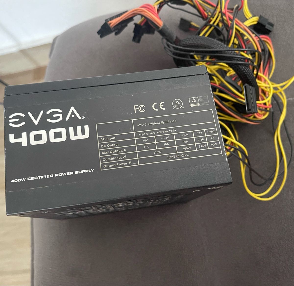 Fonte Evga 400w Pc Gamer | Item Info & Eletro Evga Usado 109753159 | enjoei
