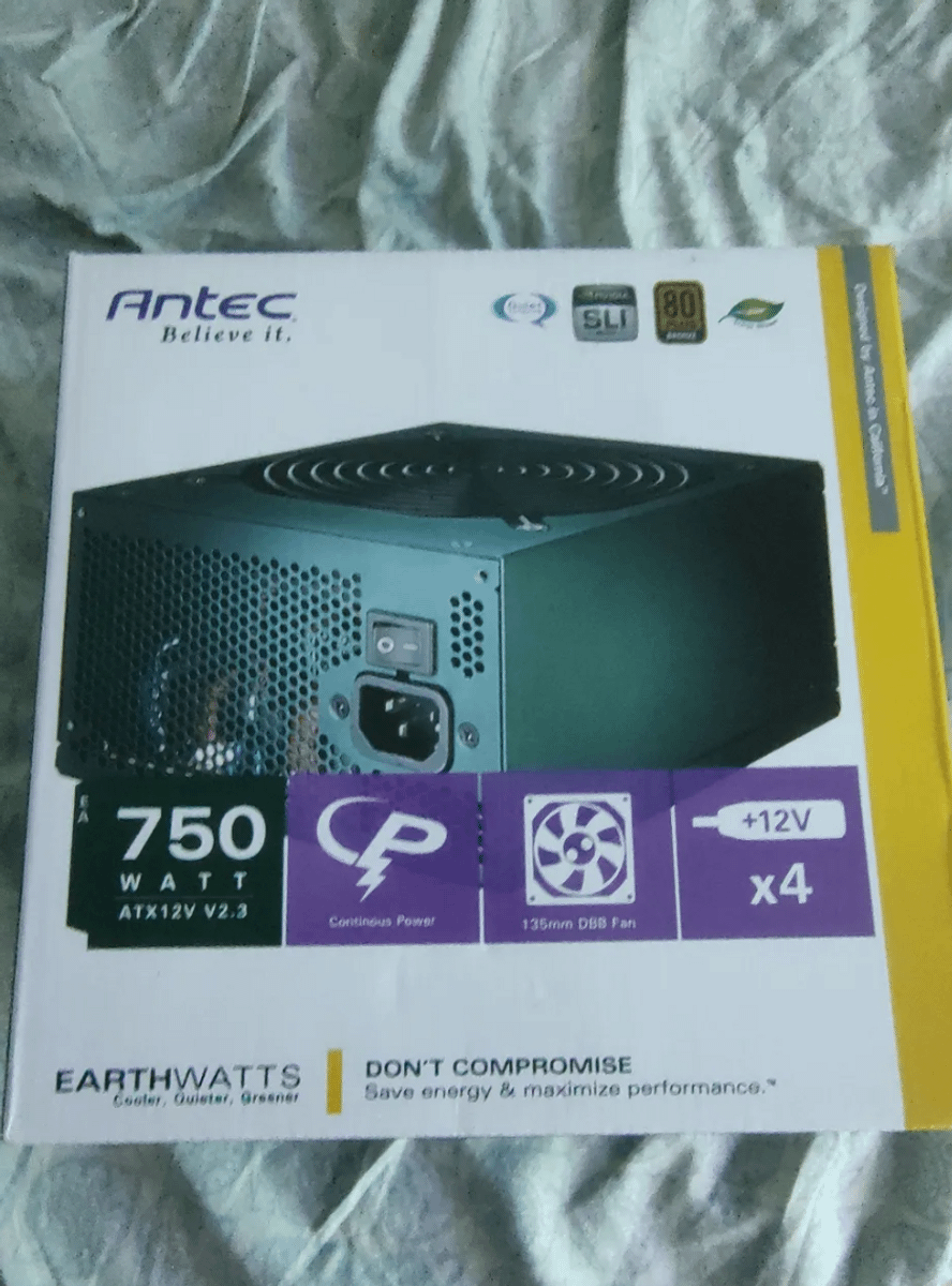 Fonte Pc Atx Antec Earthwatts 750w Bivolt 80 Plus Bronze | Item Info ...