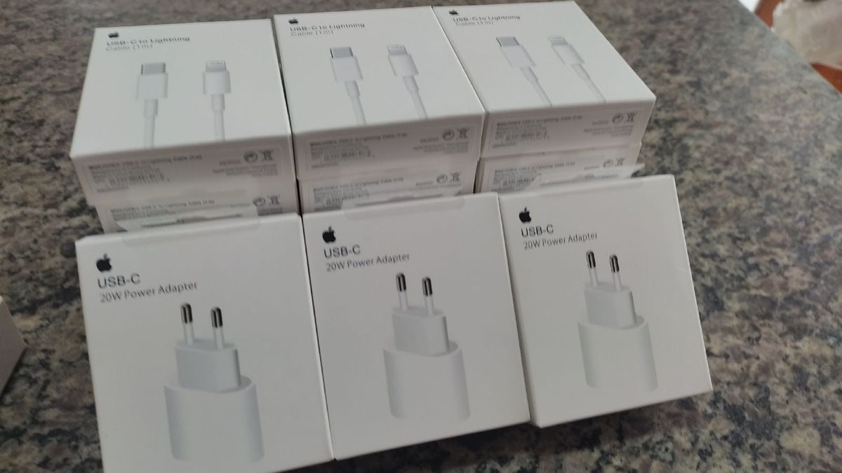 Fonte Usb-c + Cabo da Apple | Iphone Apple Nunca Usado 76315035 | enjoei