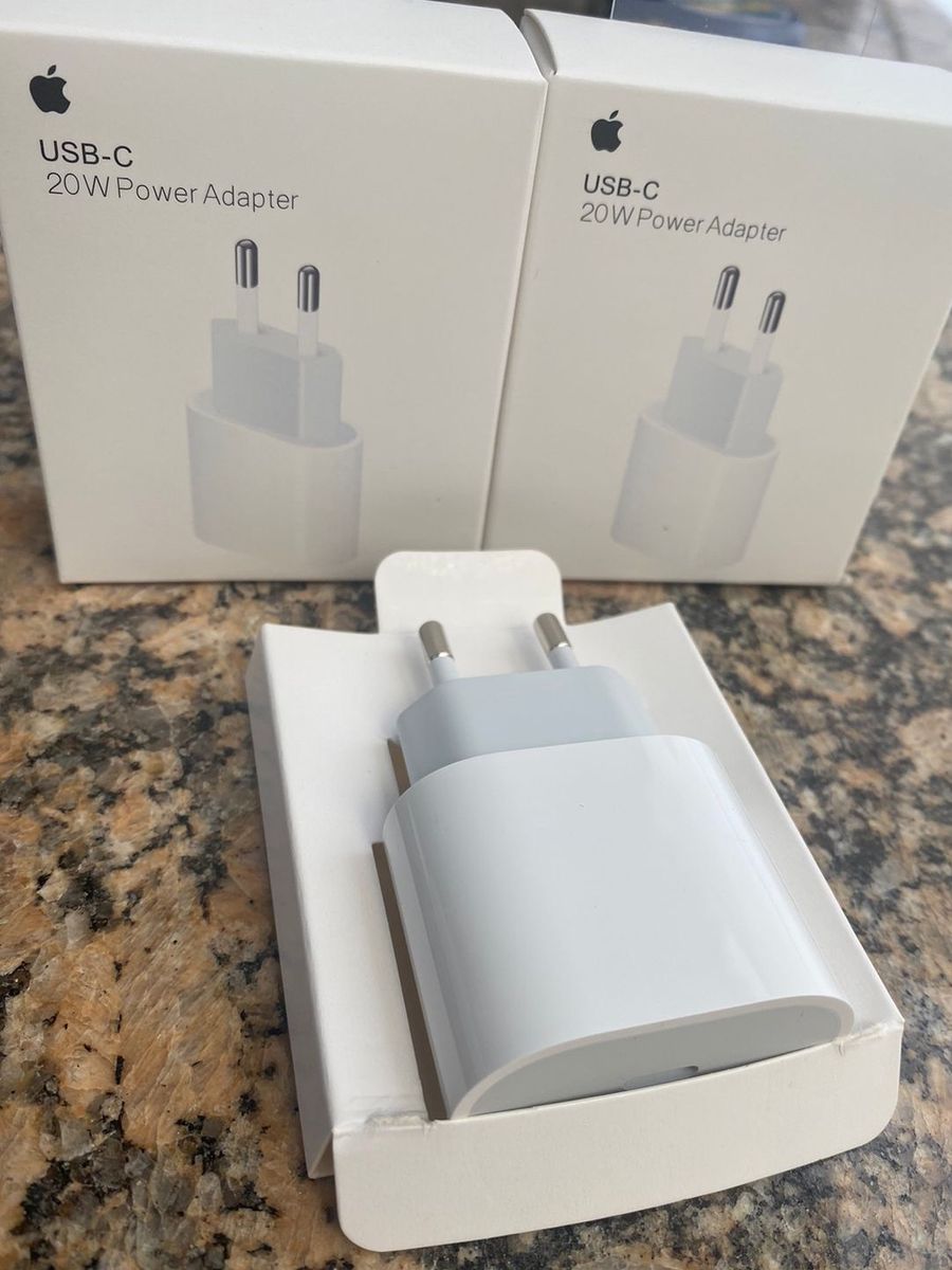 Fonte Usb-c Tipo C Apple 20w Turbo | Iphone Apple Nunca Usado 68684735 ...