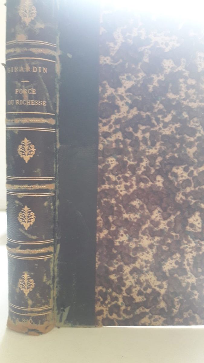 Force Ou Richesse - Emile de Girardin | Livro Usado 76205802 | enjoei