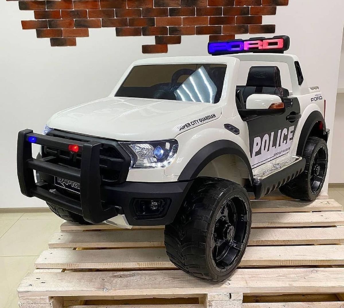 Ford Raptor Police Infantil | Carrinho de Bebê Fords Nunca Usado ...