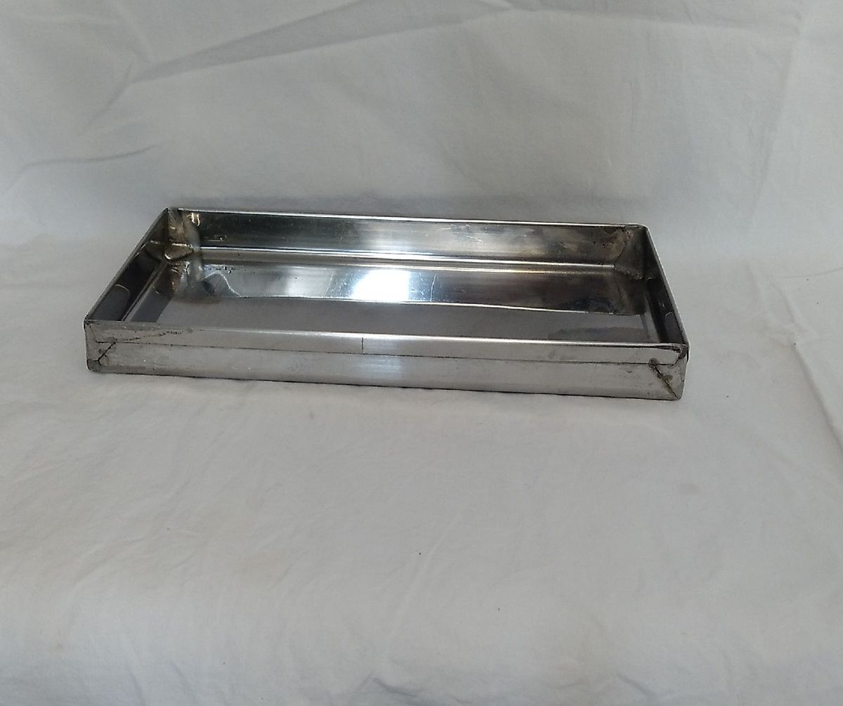 Forma de Inox Feito a Mão P/ Forninhos! Antiguidade Dos Anos 80 | Móvel ...