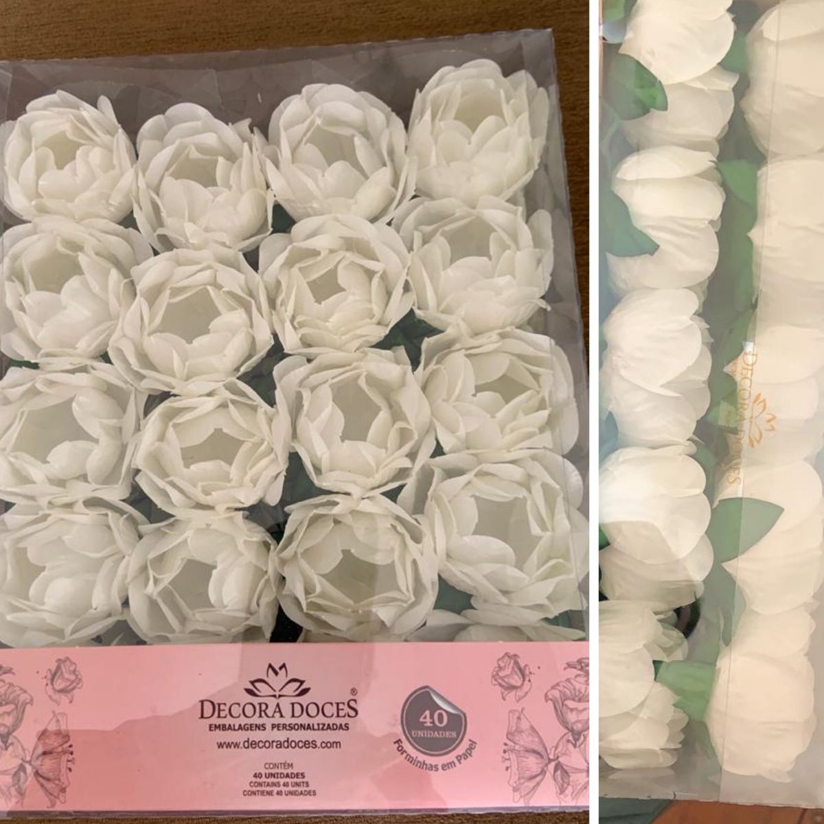 Forminhas de Flor para Docinho de Casamento | Móvel de Cozinha Decora ...