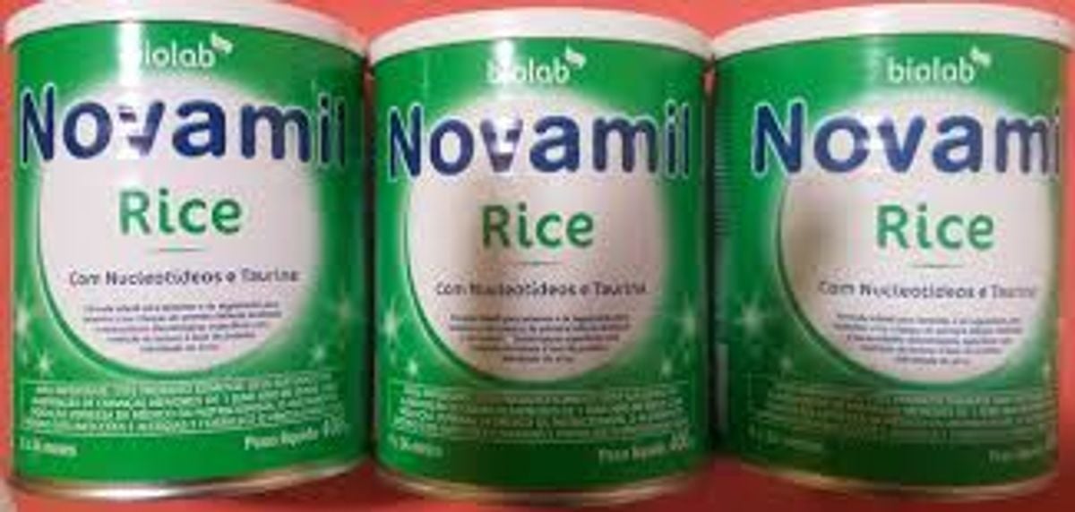 Fórmula Infantil Novamil Rice | Item Infantil Biolab Nunca Usado ...
