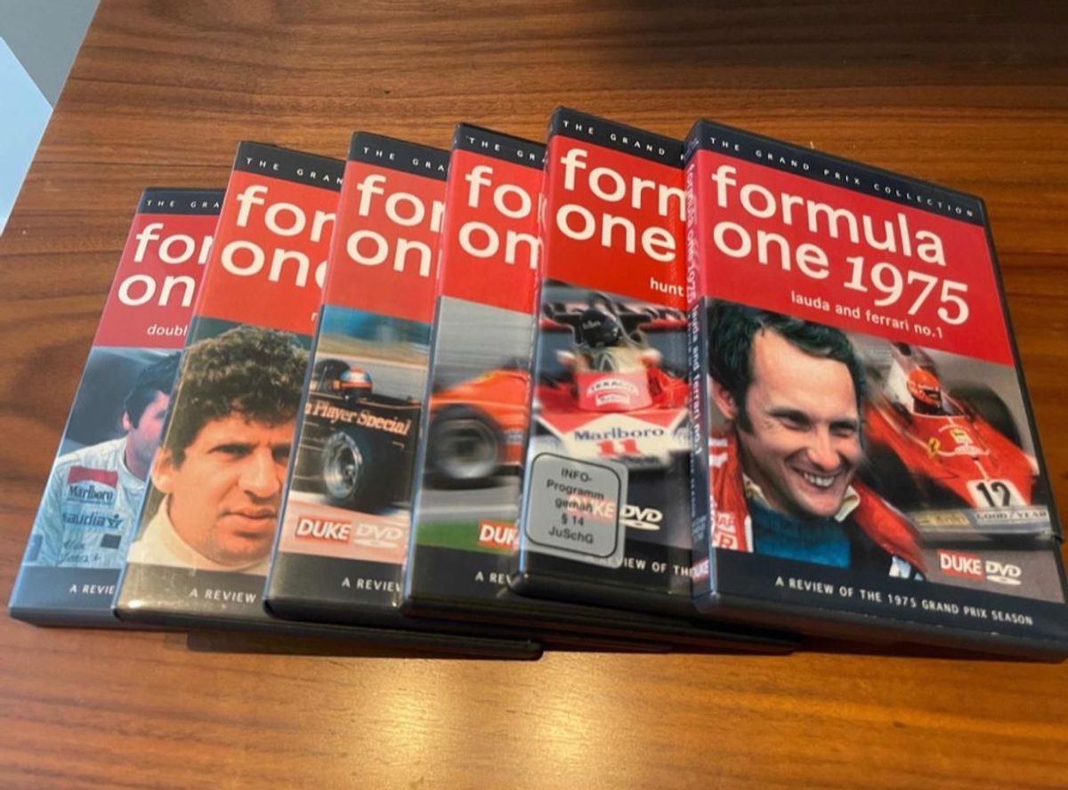 Formula One Vol. 2 - The Grand Prix Collection Box C/ 5 Dvds | Filme e ...