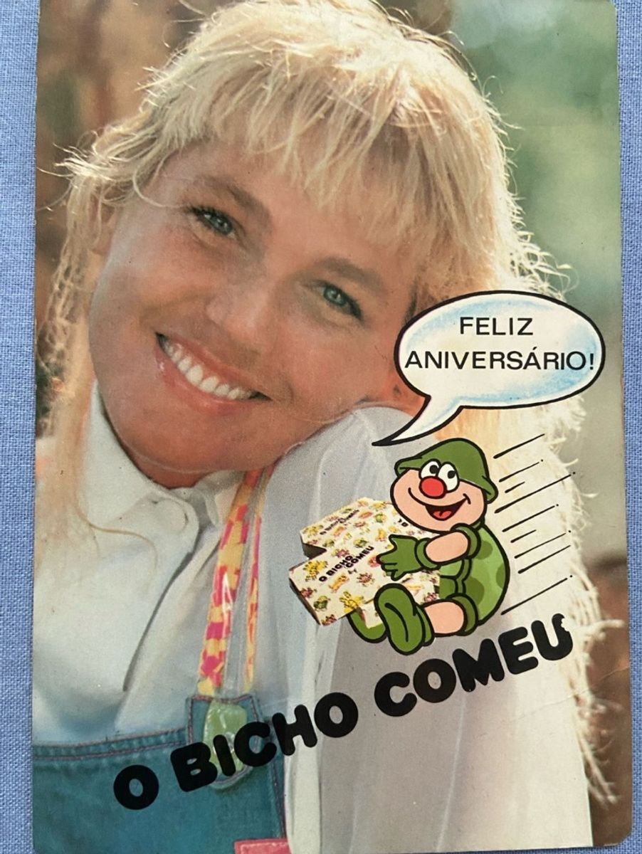 Foto da Xuxa O Bicho Comeu | Produto Vintage e Retro O Bicho Comeu ...