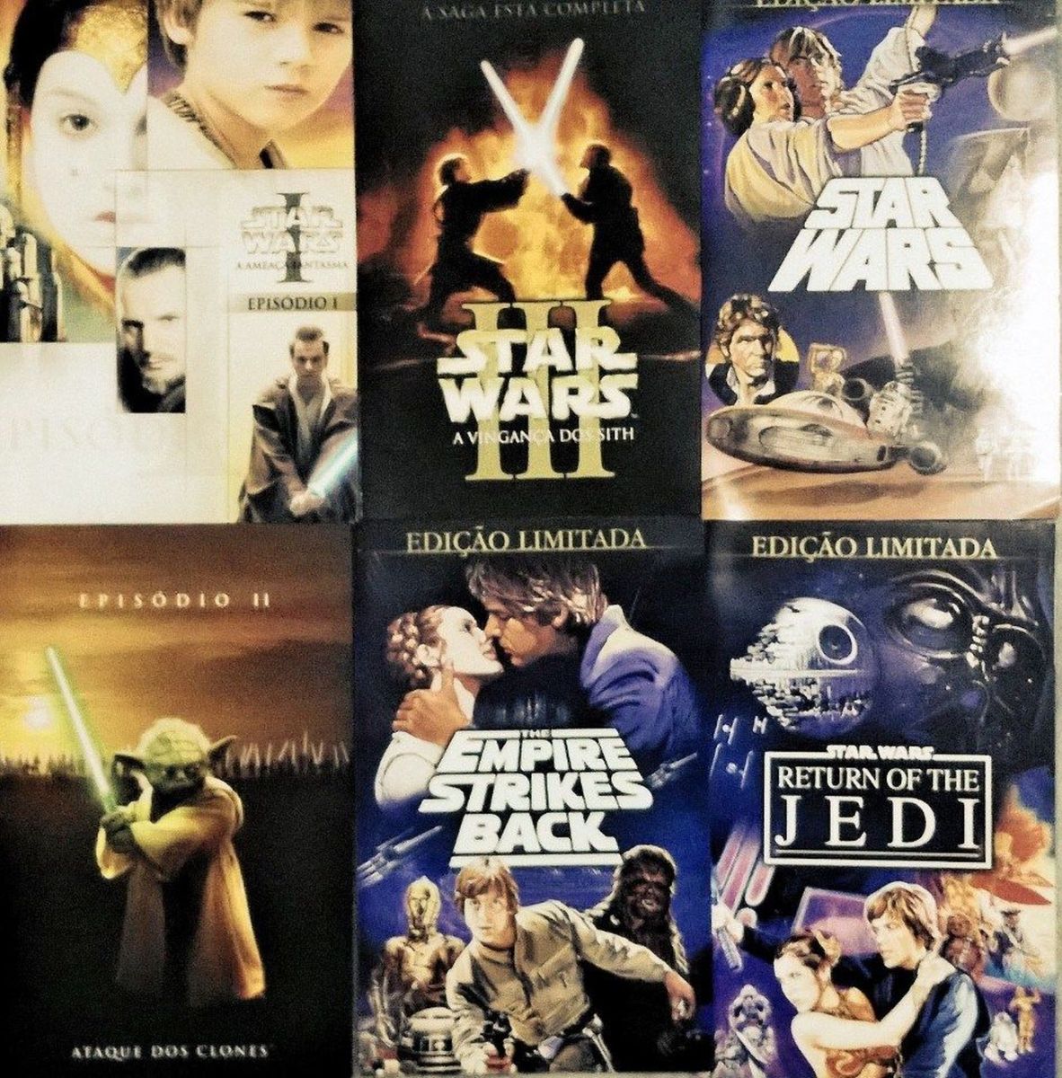 Fox Video Star Wars Dvd-box Coleção Completa. | Filme e Série Fox Video ...