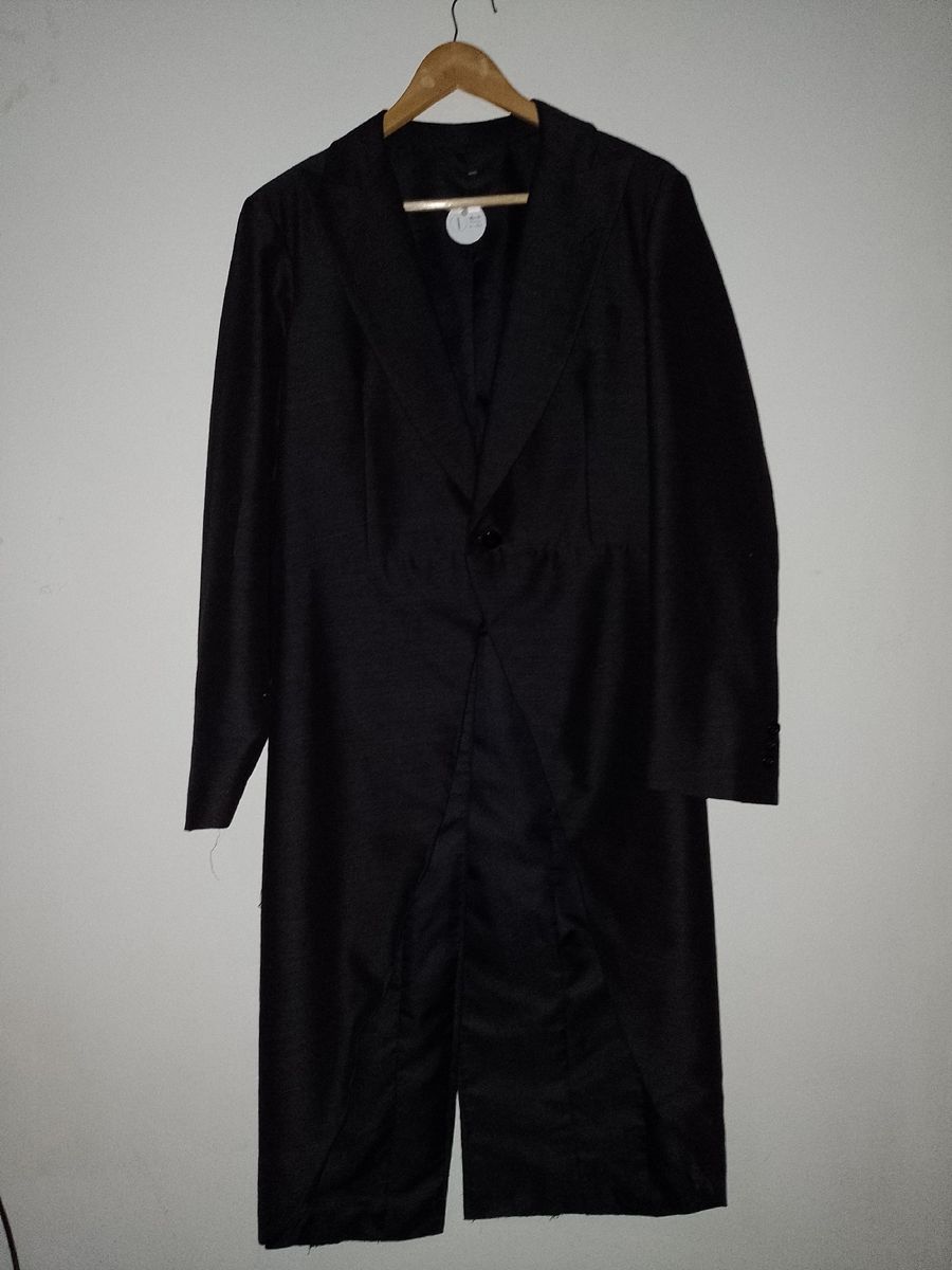 Fraque Clássico Preto | Casaco Masculino Usado 73970585 | enjoei