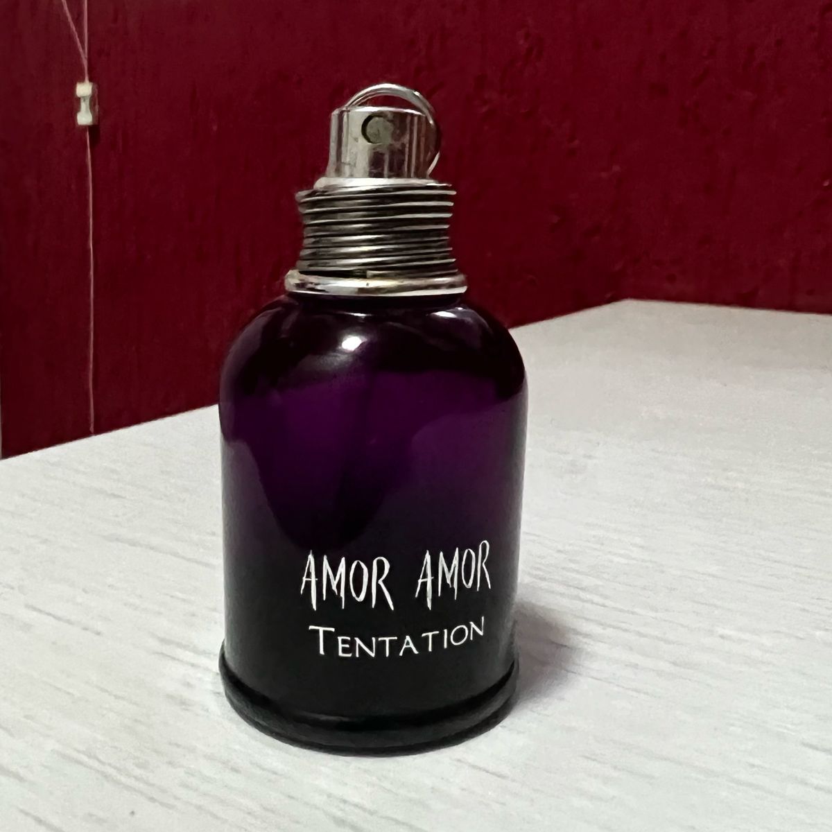 Frasco Perfume Amor Amor Tentation | Perfume Feminino Cacharel Usado ...
