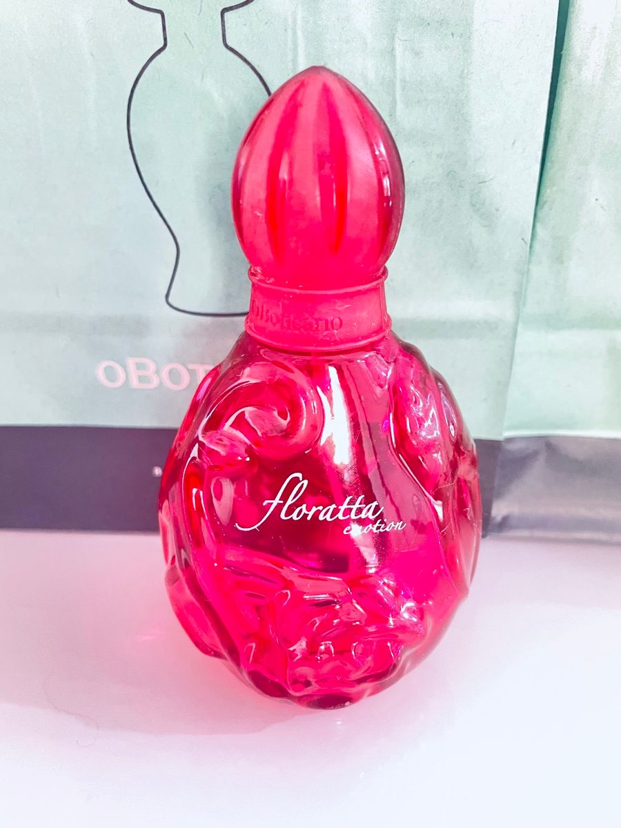 Frasco Perfume Antigo Florata | Perfume Feminino 0 Boticário Usado ...