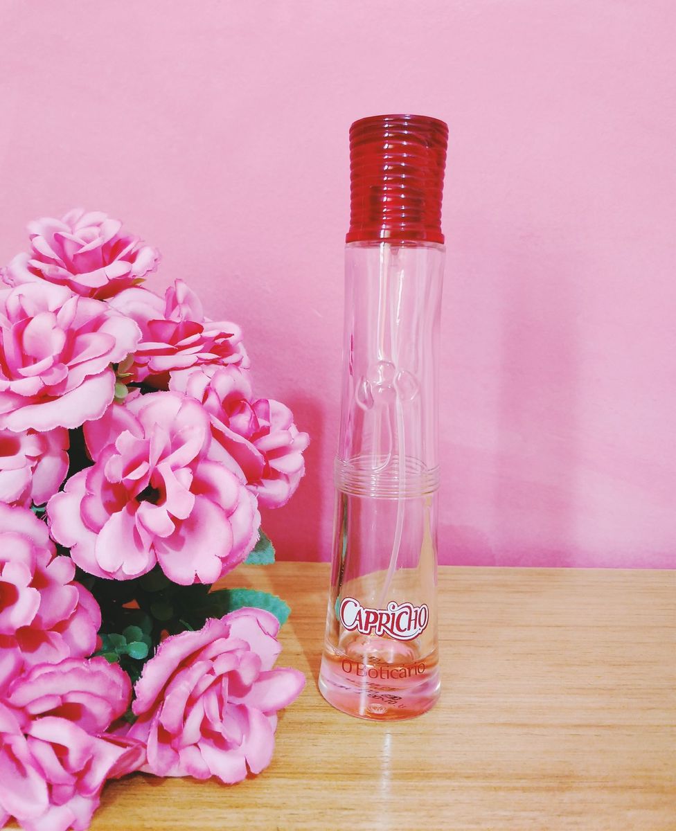 Frasco Perfume Capricho O Boticário Anos 2000 | Perfume Feminino O ...