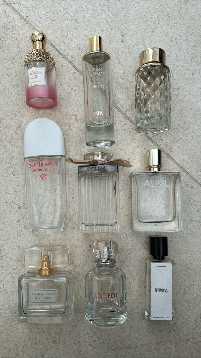 Frascos Perfumes Importados Vazio | Perfume Feminino Vários Usado ...