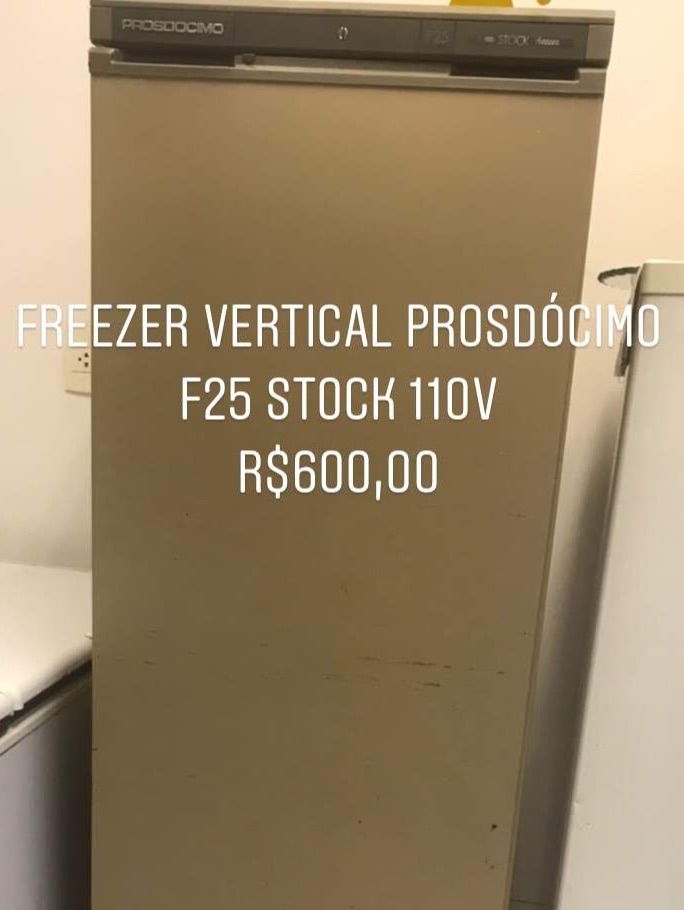 Freezer Vertical Prosdócimo | Eletrodoméstico Prosdocimo Usado 43049104 ...