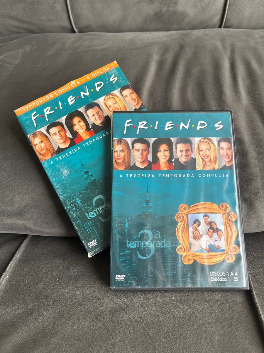 Friends Dvd 3a Temporada Completa | Filme e Série Dvd Usado 82828349 ...