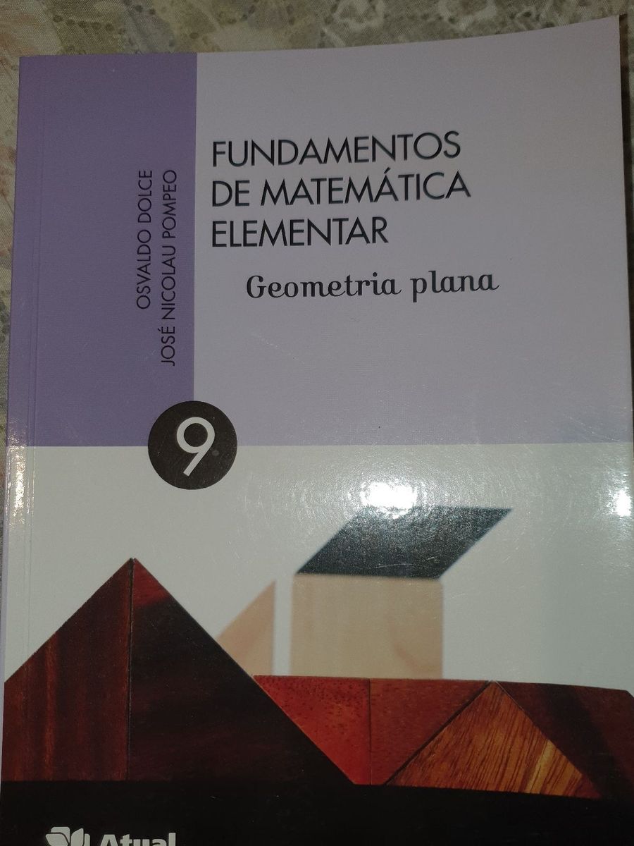 Fundamentos da Matemática Elementar Vol-9 Geometria Plana | Livro Usado 86485318 | enjoei
