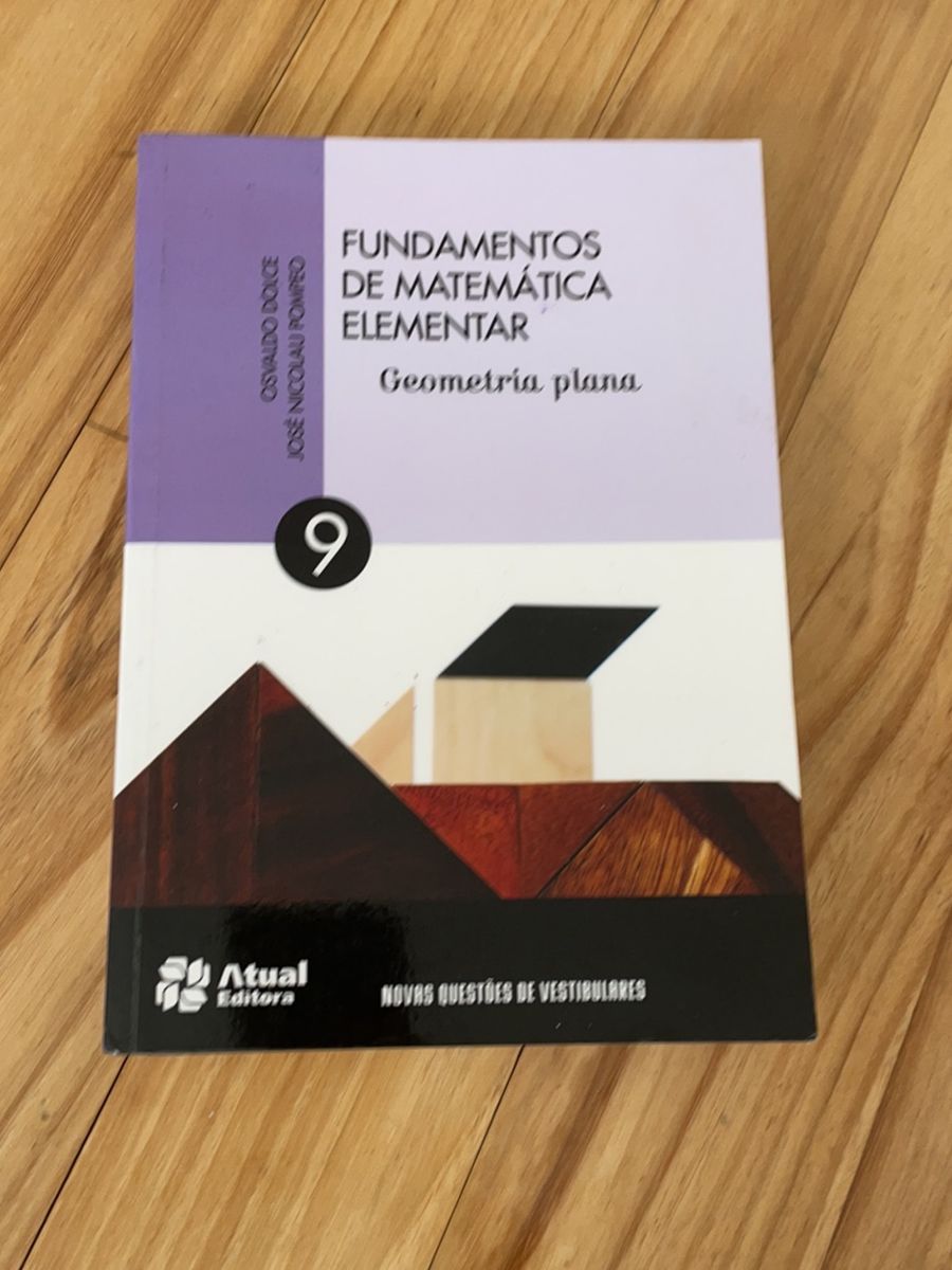 Fundamentos da Matemática Elementar | Livro Atual Editora Usado ...