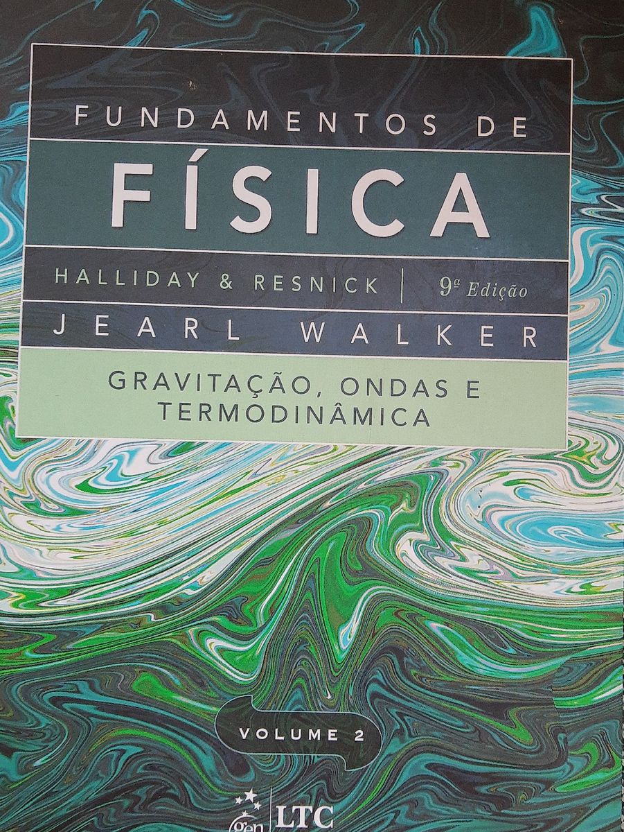 Fundamentos de Física - Halliday Volume 2 | Livro Halliday Resnick ...