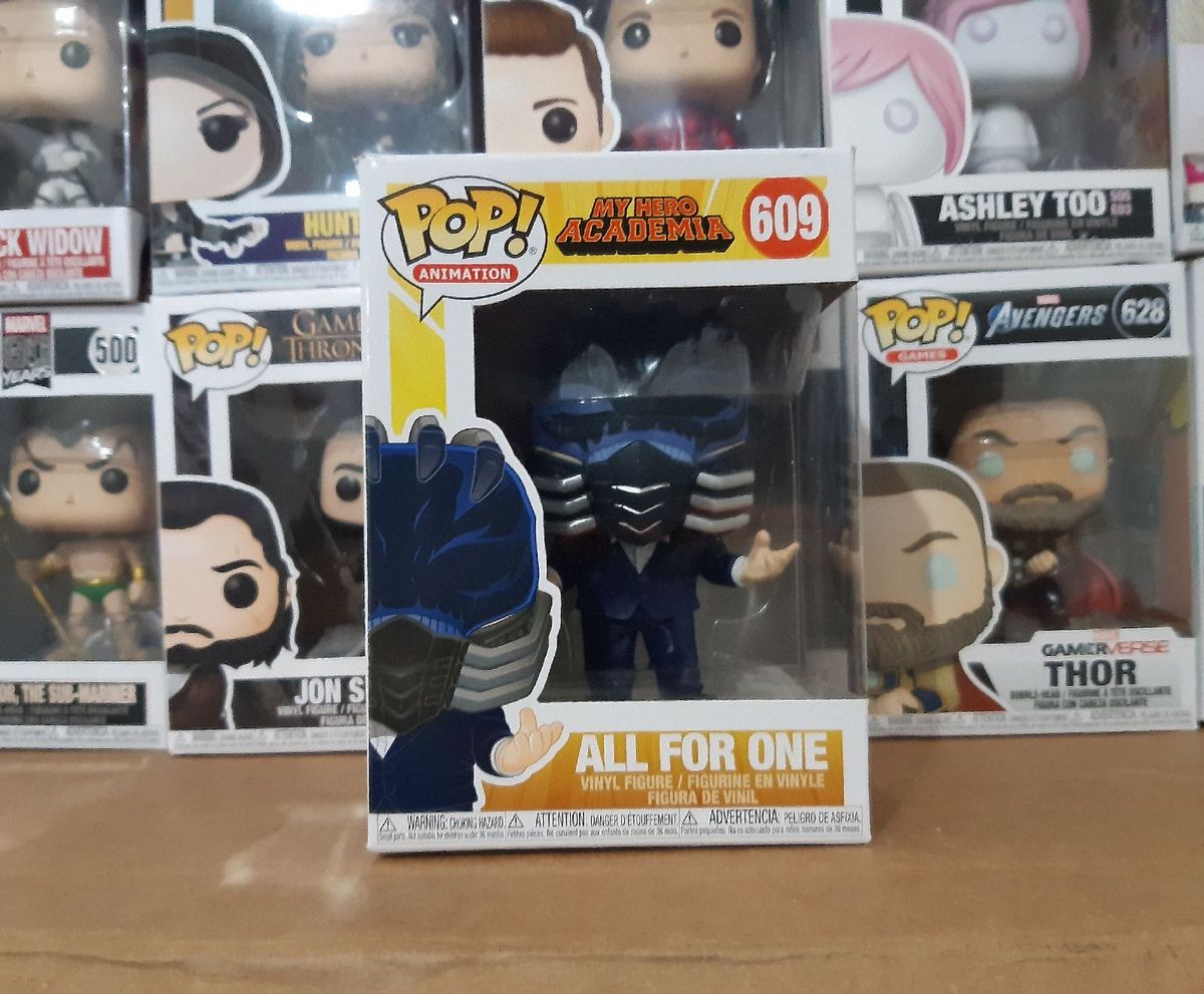 Funko Pop! All For One ( My Hero Academia) | Filme e Série Funko Nunca ...