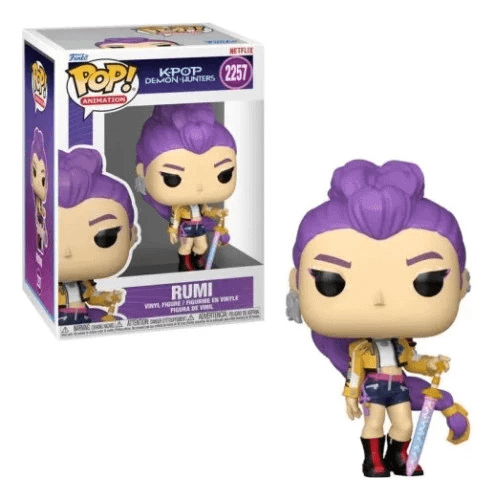 Funko Pop! Animation! Netflix Huntrix Rumi K-pop Demon Hunters #2257 ...