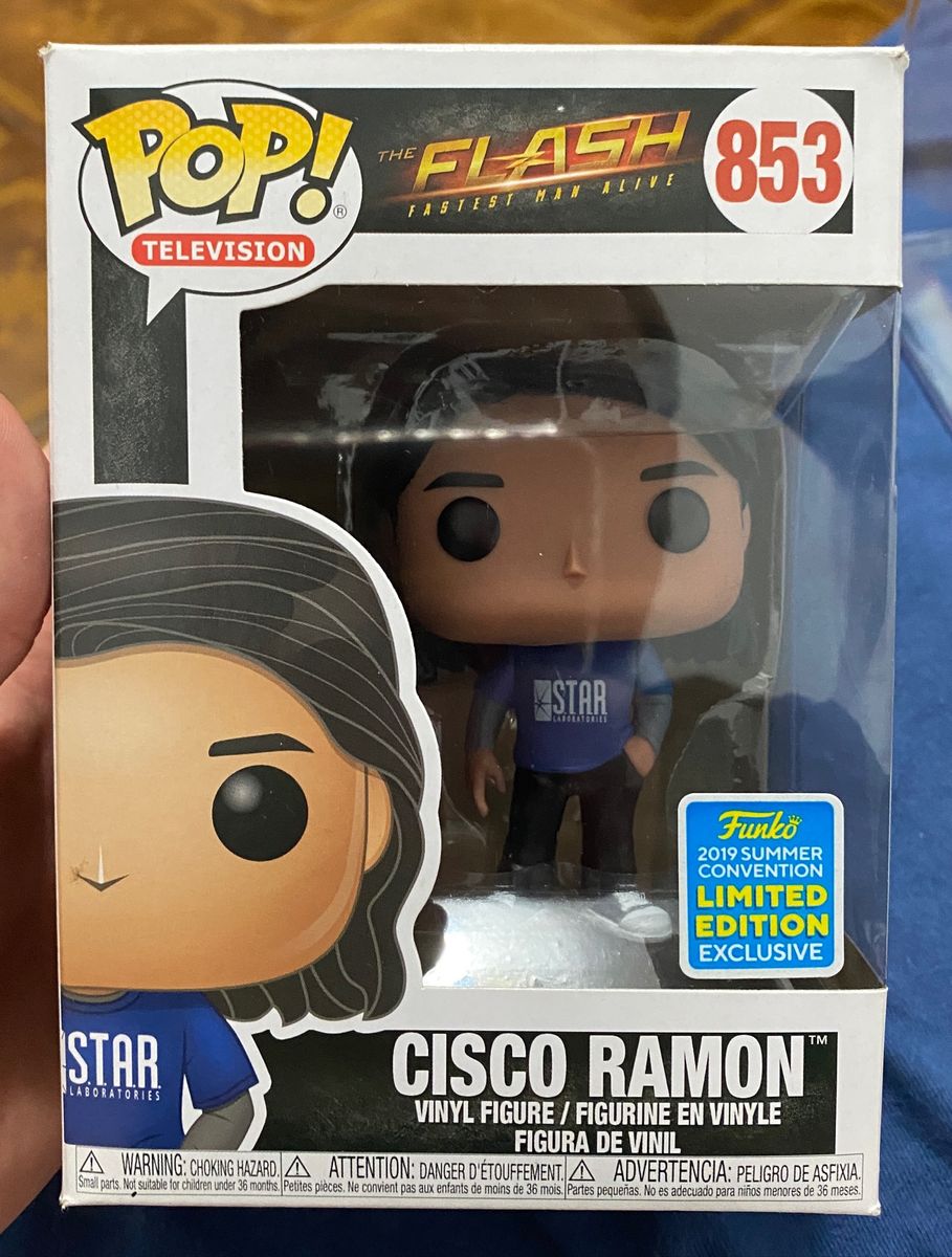 Funko Pop Cisco Ramon The Flash Exclusivo com Caixa | Cacareco Funko ...