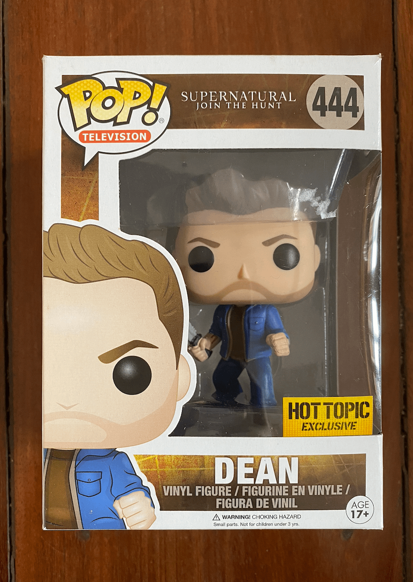 Funko Pop Dean 444 (supernatural) - Exclusivo Hot Topic | Item de ...
