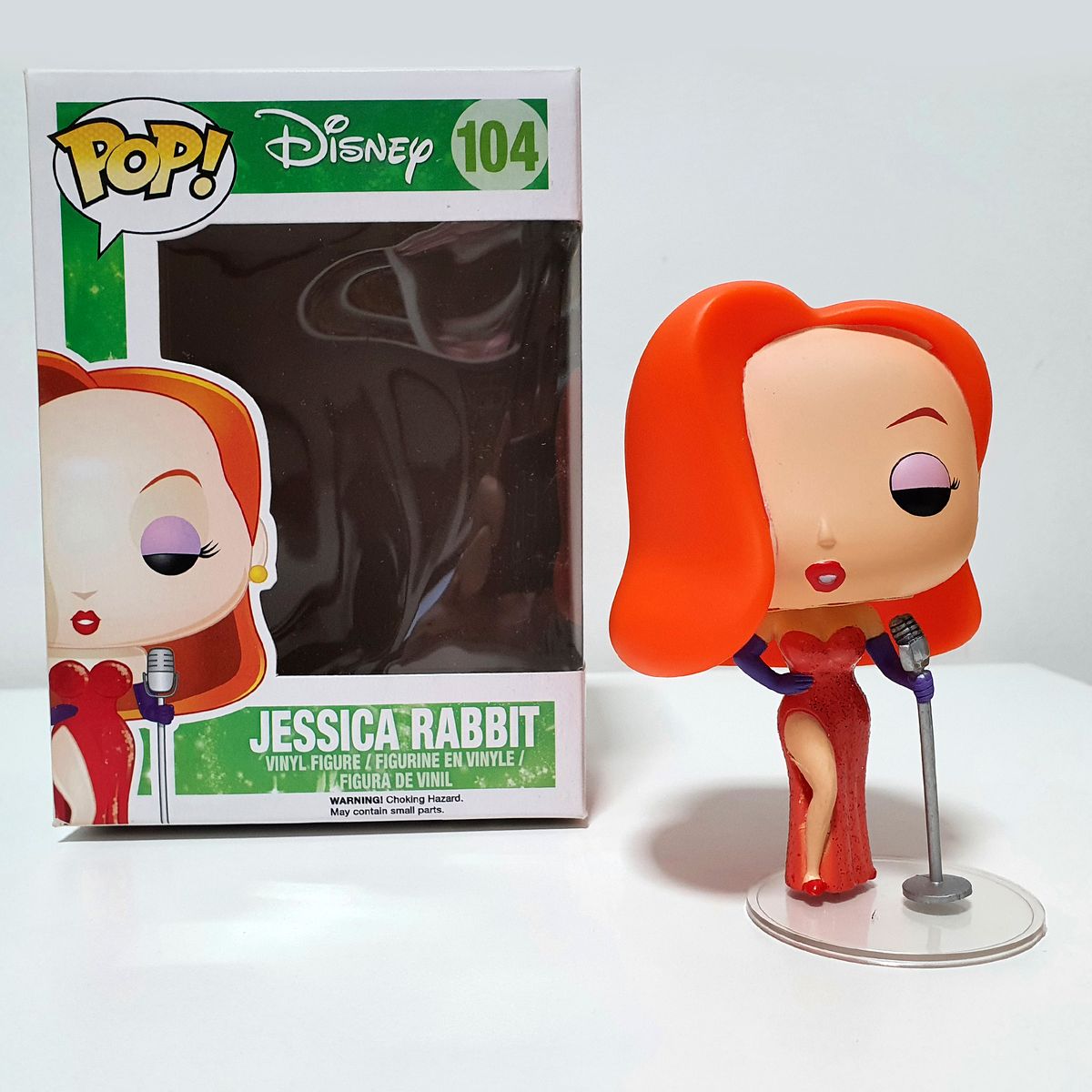 Funko Pop Disney - Jessica Rabbit 104 Original | Filme e Série Funko ...