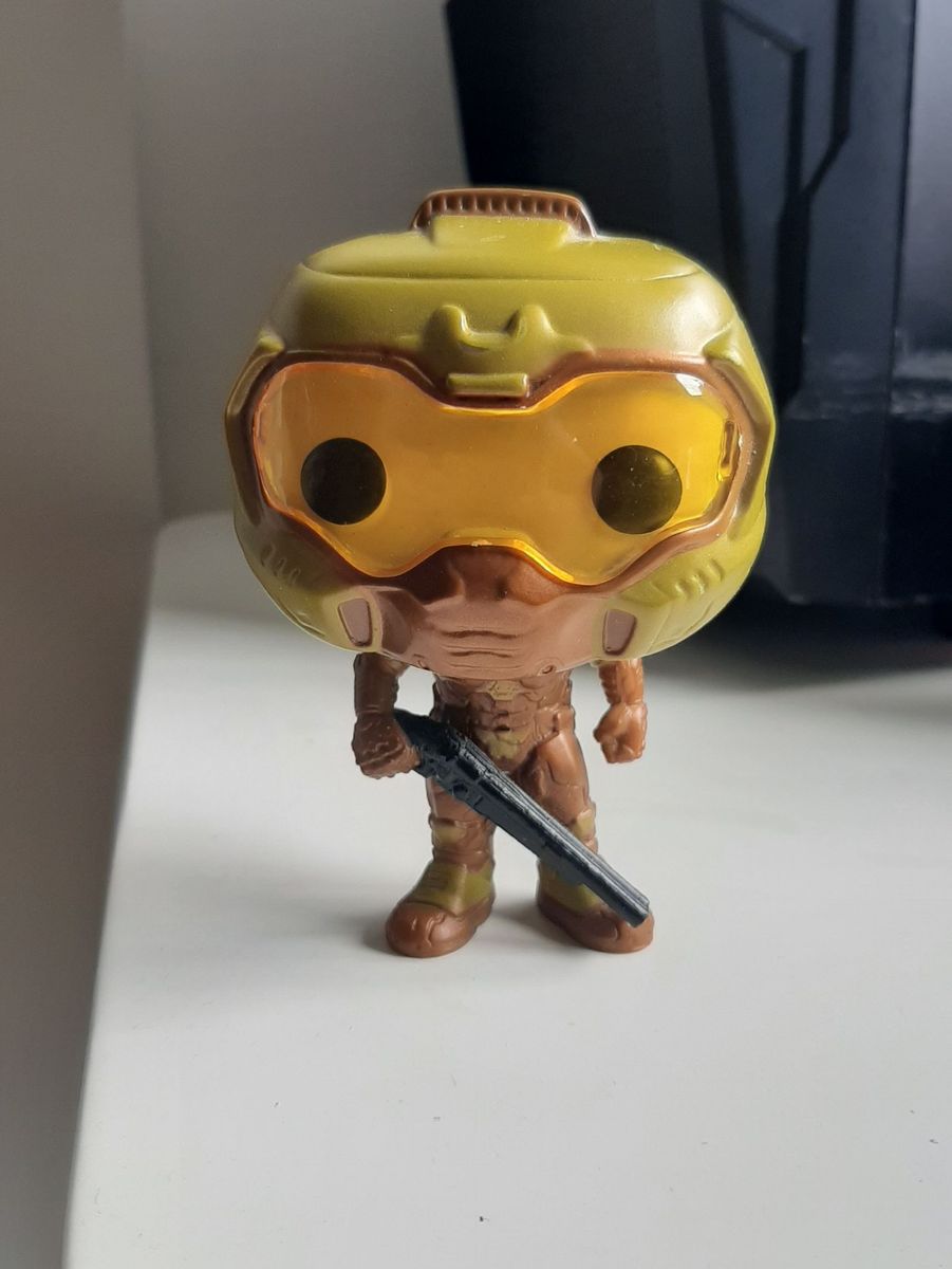 Funko Pop Doom Marine/ Doom Slayer | Item de Decoração Funko Pop Usado ...
