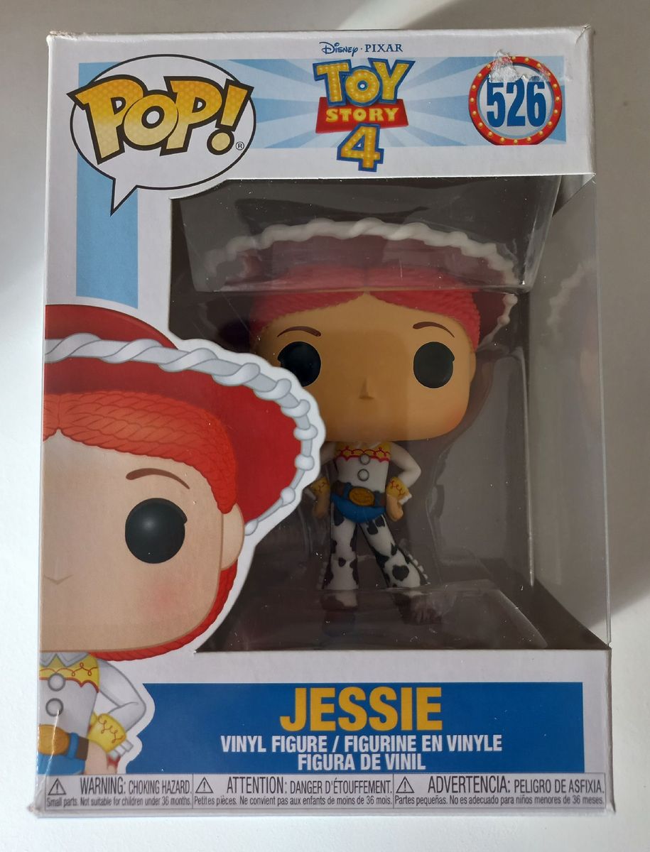 Funko Pop Jessie Toy Story | Filme e Série Funko Pop Disney Nunca Usado ...