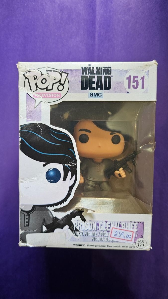 Funko Pop Prison Glenn Rhee #151 The Walking Dead | Produto Vintage e ...
