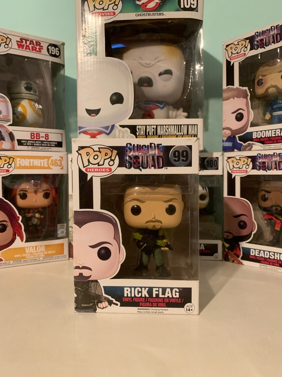 Funko Pop Rick Flag Esquadrão Suicida | Brinquedo Funko Usado 99815398 ...